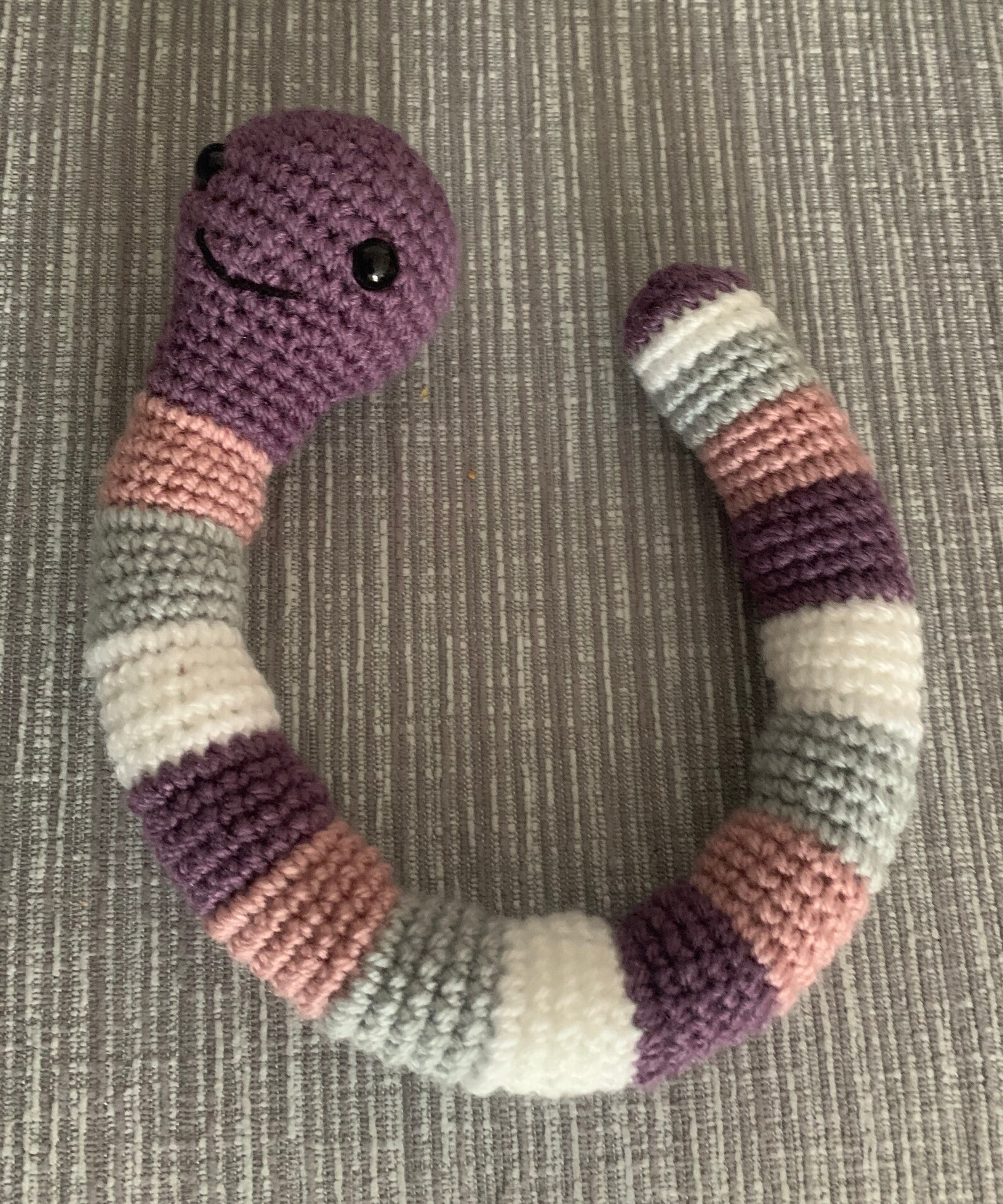 Amigurumi Wilbur the Worm - Etsy