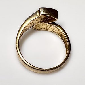 Retro Vintage 14k Australian Black Opal Arrow Crossover Ring 3.6g - Etsy