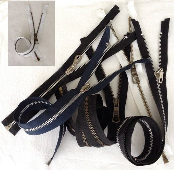 Closure Zipper Zip Metal Separable Fasteners Waist - Etsy UK