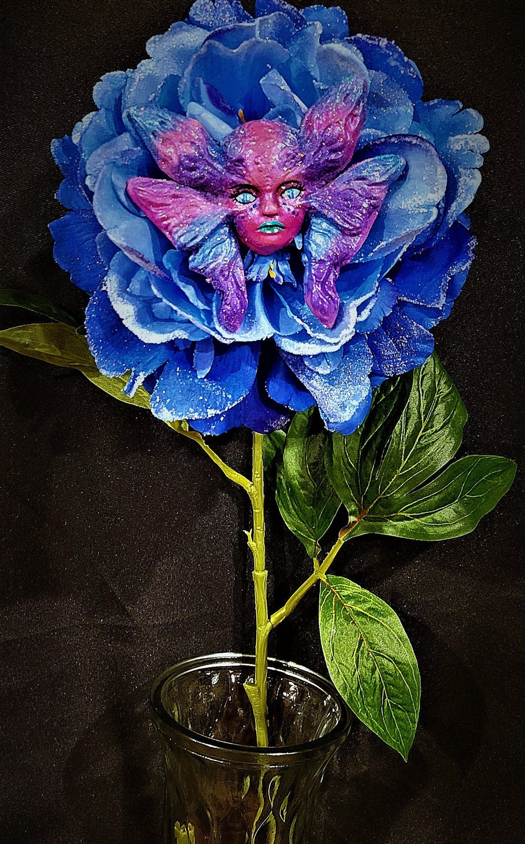 Sea Creature Face Flower , Face Flower, Wonderland Flower, Halloween ...
