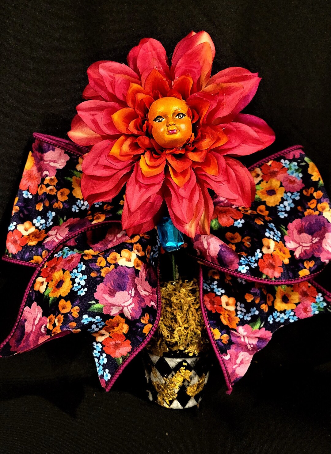 Child Face Flower, Face Flower, Wonderland Flower, Halloween Flower ...