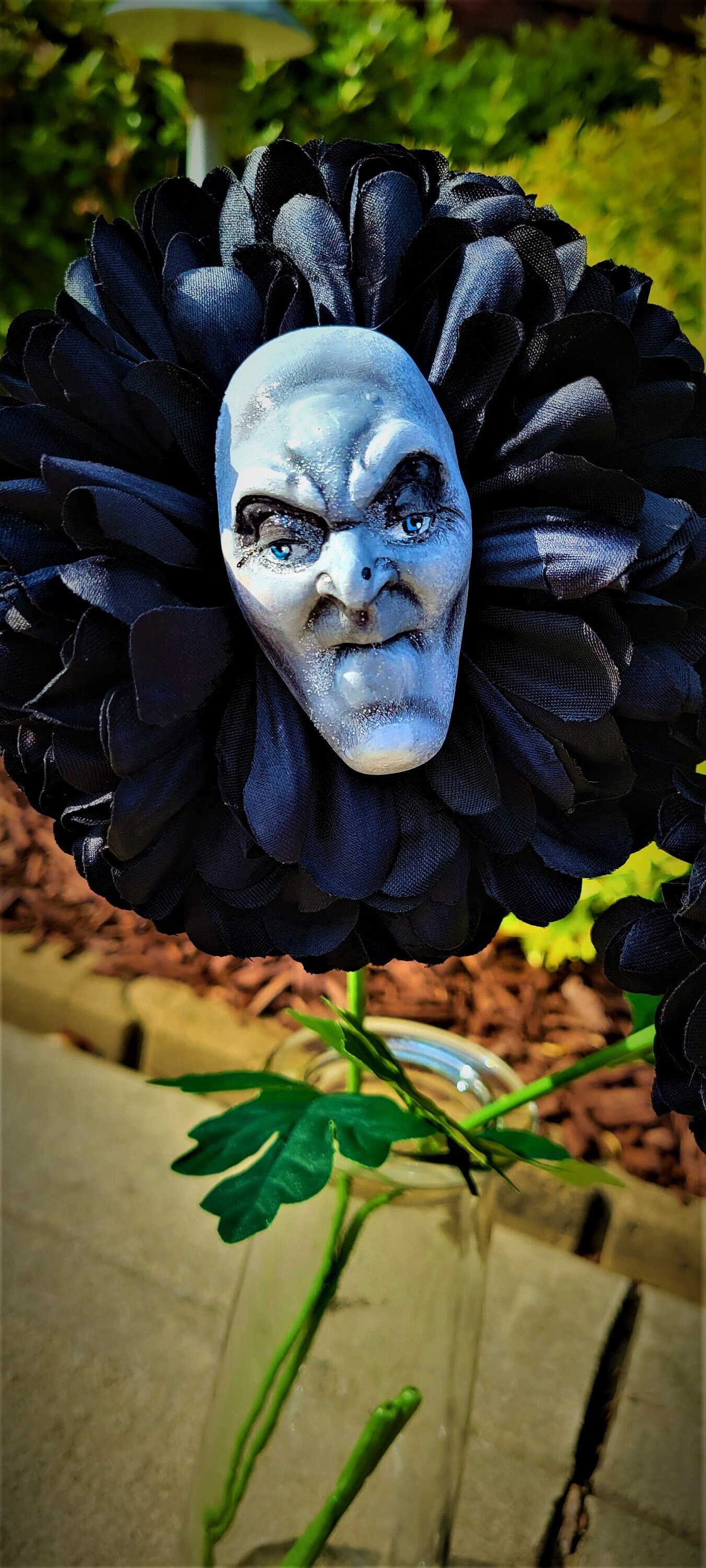 Grouchy Witch Flower Face Flower Wonderland Flower - Etsy
