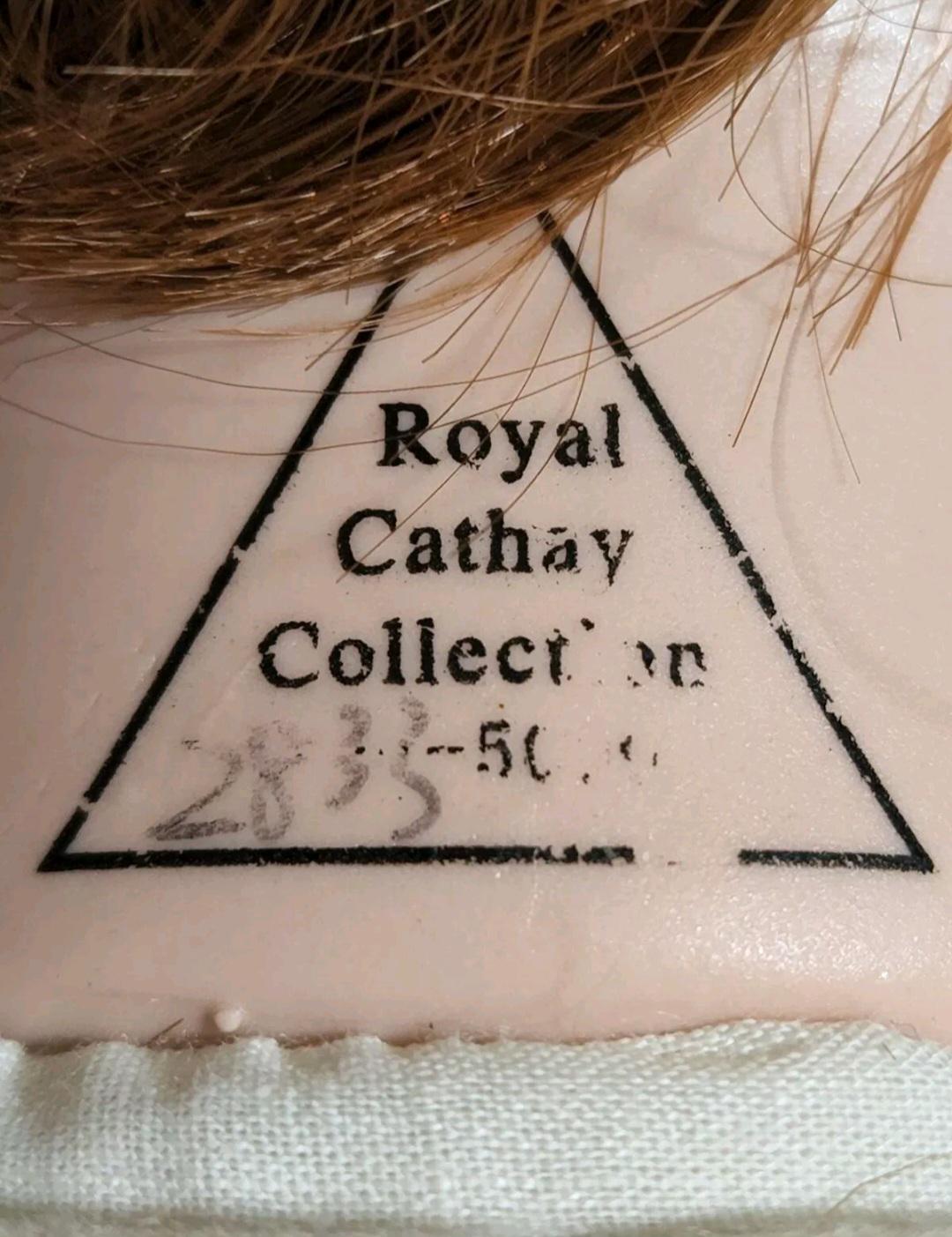 Royal Cathay 22 Soft Body Porcelain Baby Doll Mindy Vintage Orlon Crib ...