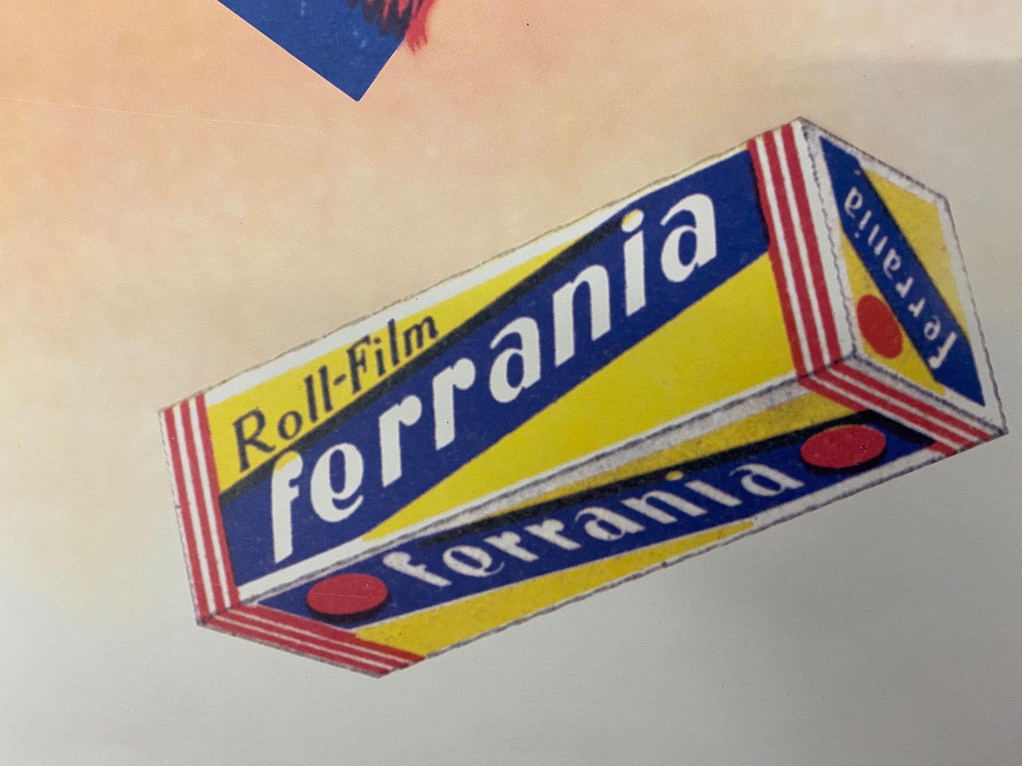 Vintage Poster Made in Italy Rollo Ferrania - Etsy