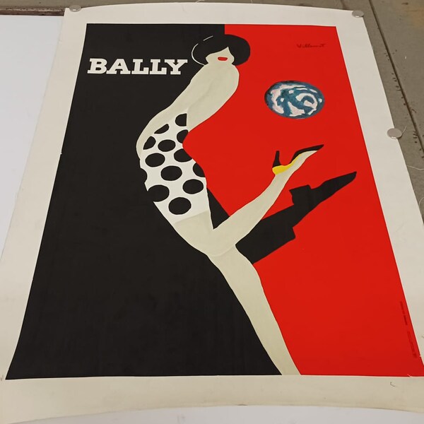 Bally Poster - Etsy