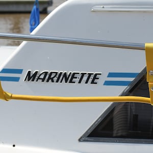 Set of 4 Boat Railing Straps for Holding Dock Line Rope on Boat - Royal ...