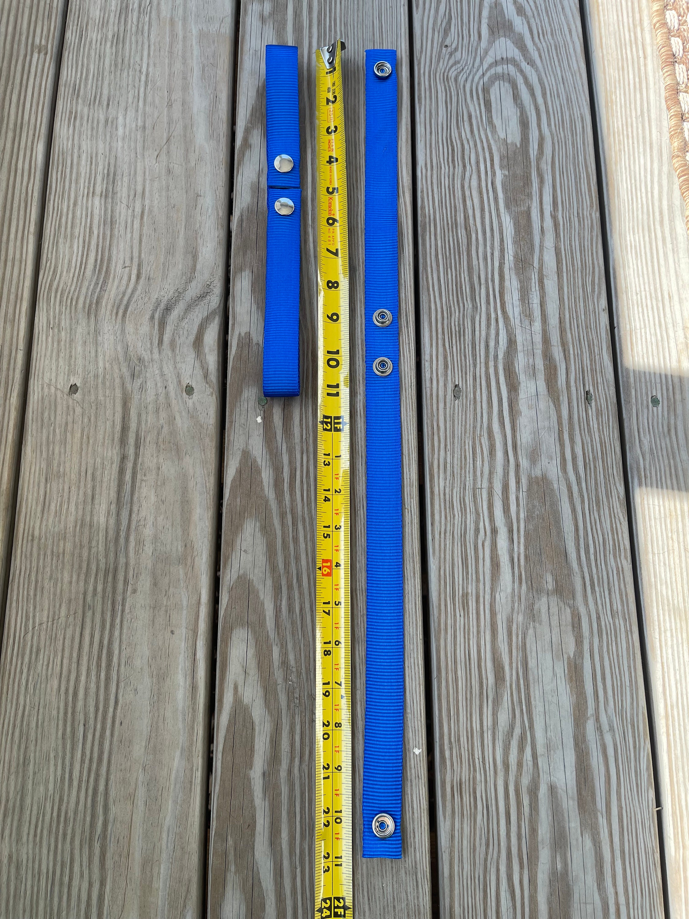 Set of 4 Boat Railing Straps for Holding Dock Line Rope on Boat - Etsy