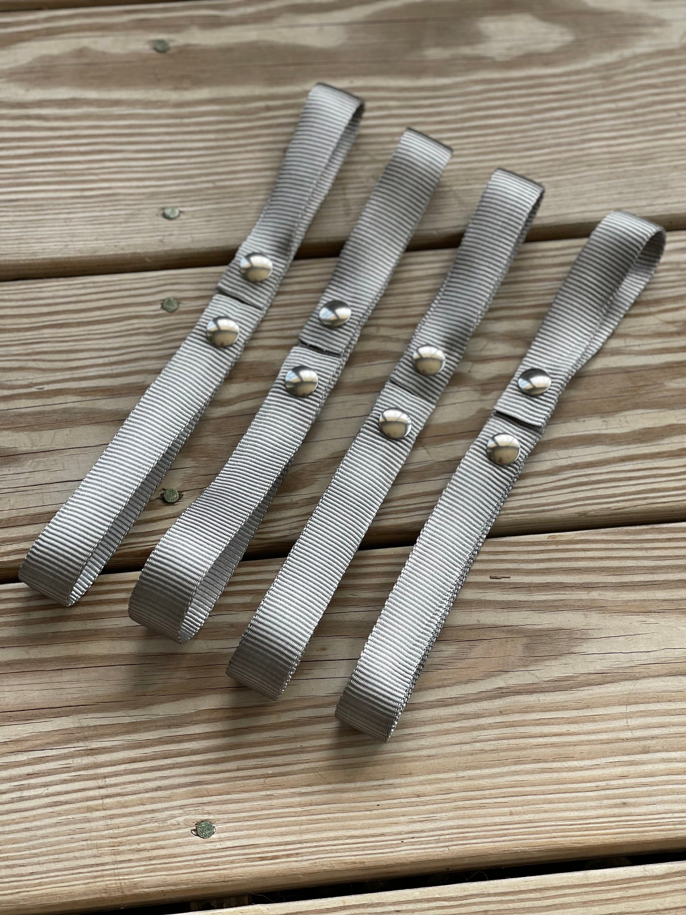 Set of 4 Boat Railing Straps for Holding Dock Line Rope on Boat - Etsy