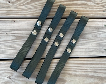 Set of 4 Boat Railing Straps for Holding Dock Line Rope on Boat - Etsy