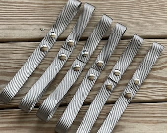 Set of 4 Boat Railing Straps for Holding Dock Line Rope on - Etsy