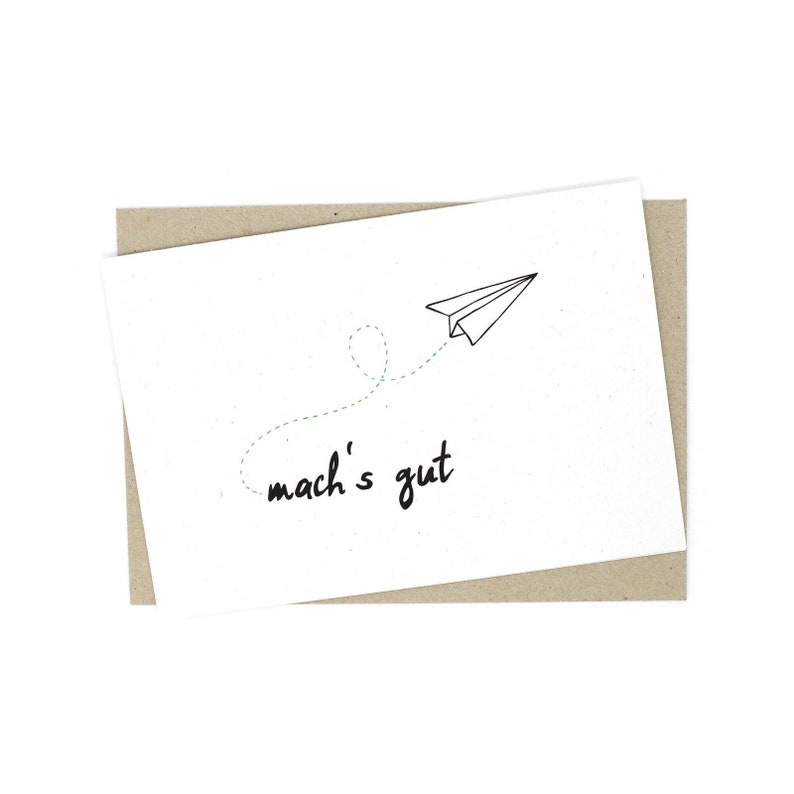 Greeting Card Goodbye Travel Card Good Bye Farewell | Etsy