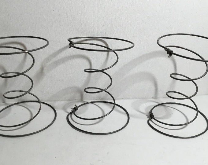 Set of Four Rusty Antique Cyclone Bed Springs - Etsy