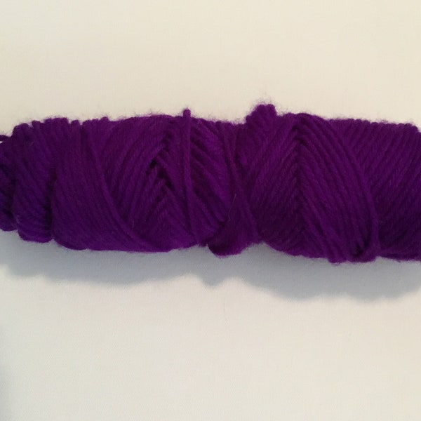 Royal Purple Yarn - Etsy