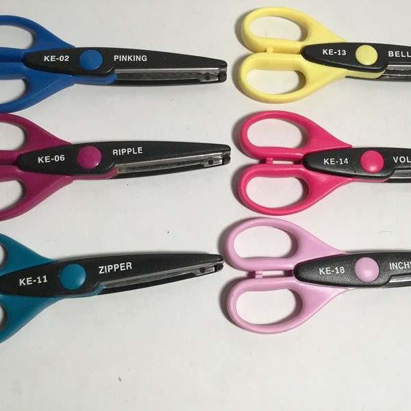 Decorative Edge Craft Scissors - Etsy