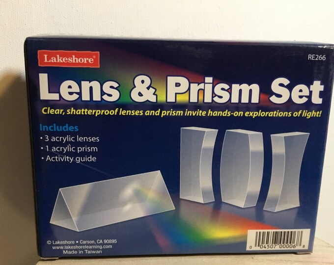 Lens & Prism Set lakeshore Learning Exploration of Light - Etsy