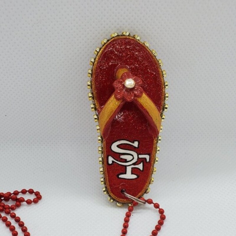 Football Flip Flops - Etsy