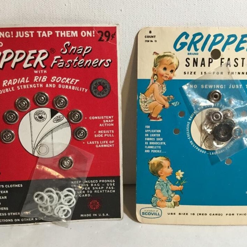 Clothing Fasteners - Etsy