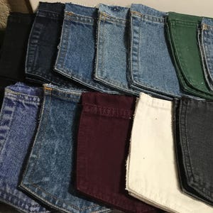 jeans pockets replacement