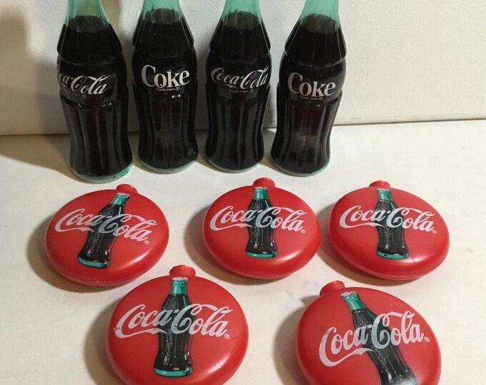 Vintage Coca Cola Blow Mold String Light Covers. Vintage Coca Cola ...