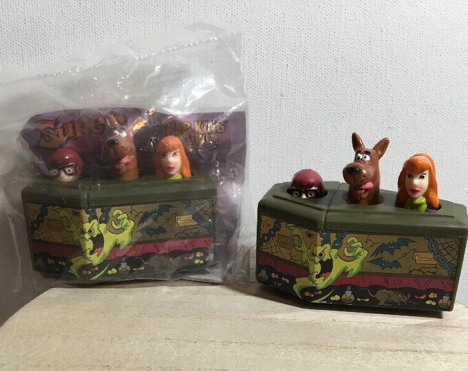 Vintage Scooby Doo Rolling Coffin 1996 Burger King Meal, Kids Club Toy ...