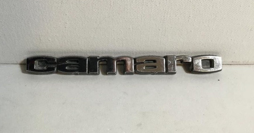 Vintage Chevrolet Camaro Fender Badge Emblem Logo, Original GM OEM Part ...