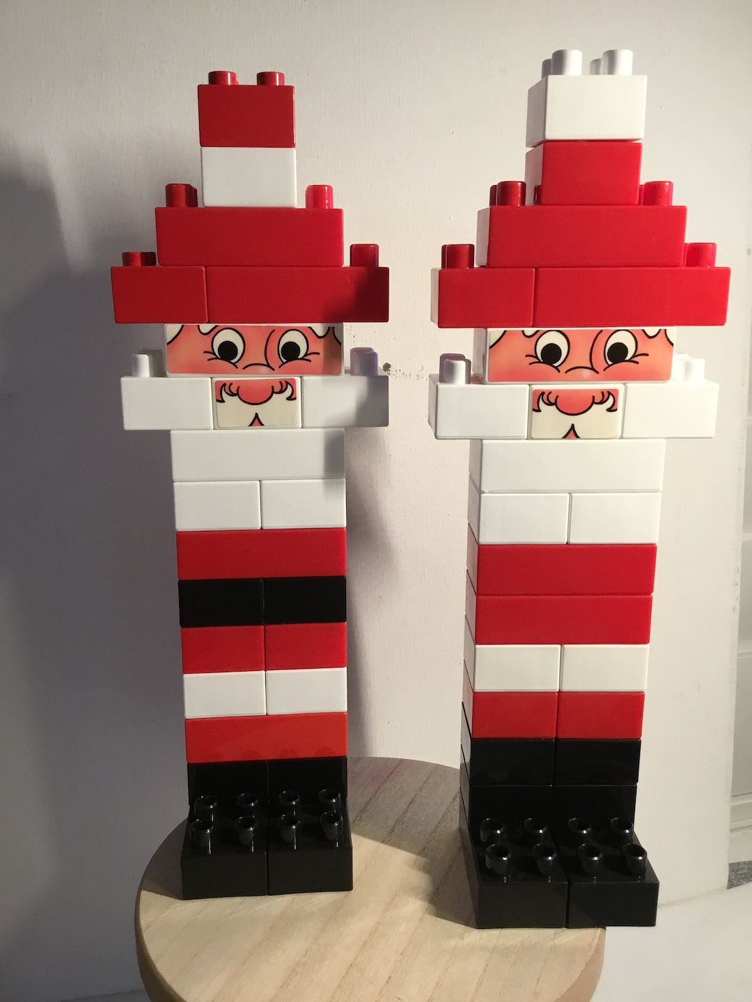 Vintage Lego Santa Claus - Jumbo Legos 1988 Era - Etsy