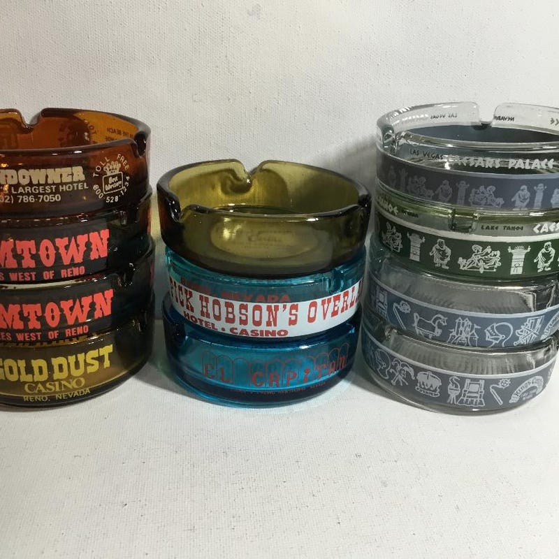 Las Vegas Ashtrays - Etsy