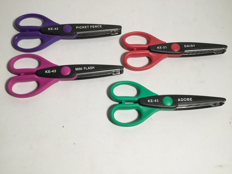 Kraft Edger's Decorative Paper Cutting Scissors - Etsy