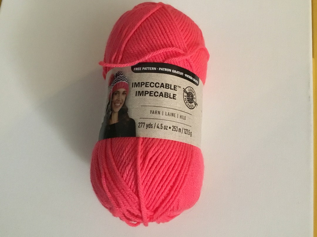 Vintage, Impeccable by Loops and Threads, Arbor Rose Yarn. 100% Acrylic ...