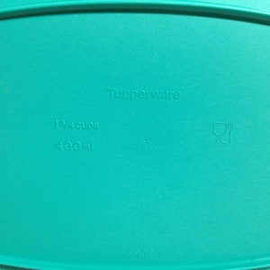 Vintage Tupperware Legacy Aqua/teal Oval Serving Platter Only #3190C - Etsy