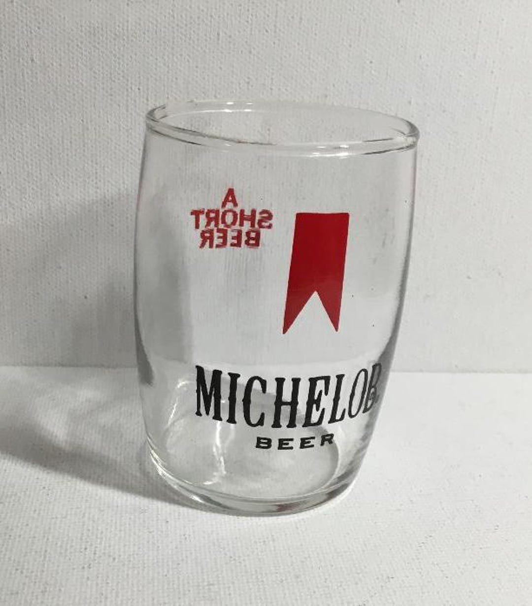 Vintage Michelob, "a Short Beer" Tasters Drinking Glass. Michelob Beer ...