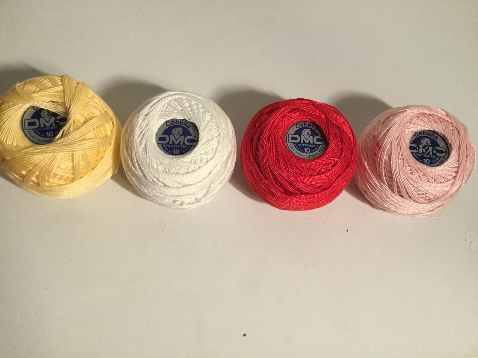 Vintage DMC Cebelia 10 Crochet Thread | Etsy