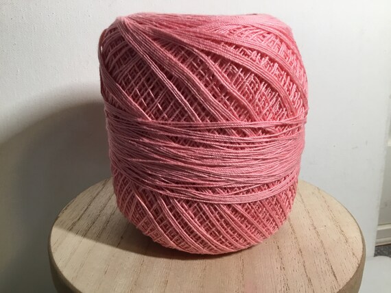 South Maid 100 % Cotton Crochet Thread Coral - Etsy