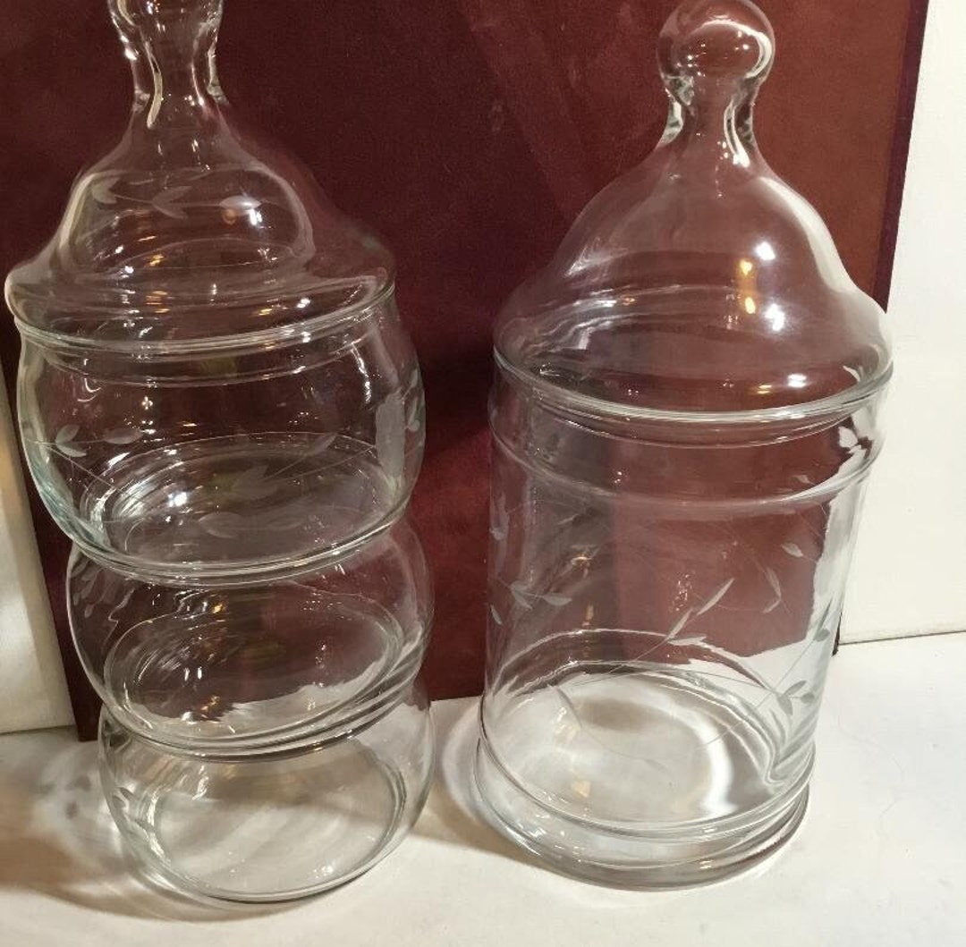 Vintage Princess House Crystal Heritage Collection 3 Tier Stackable ...