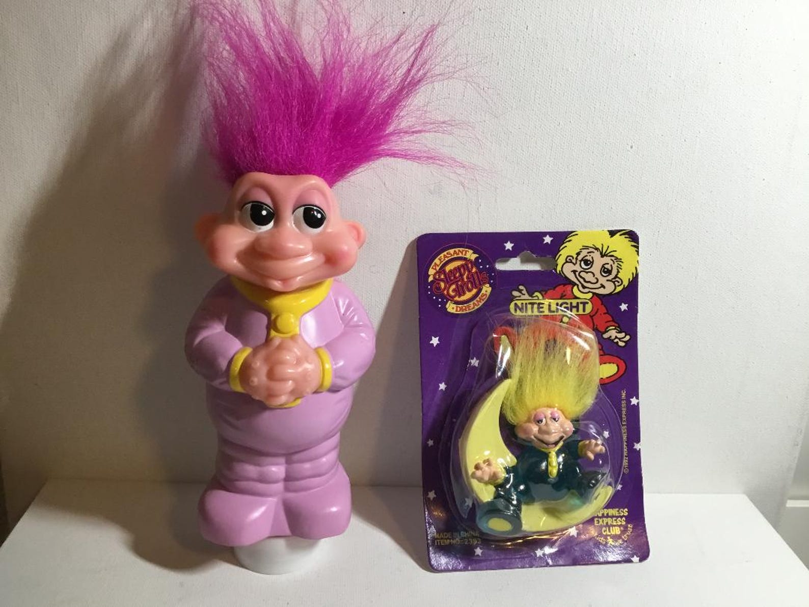 Vintage Trolls, Sleepy Trolls, Pleasant Dreams, DAM - Denmark, Uneeda ...