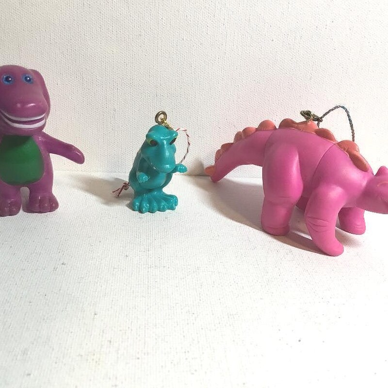 Barney Plastic Toy - Etsy