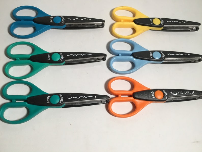 Kraft Edger's Decorative Paper Cutting Scissors - Etsy