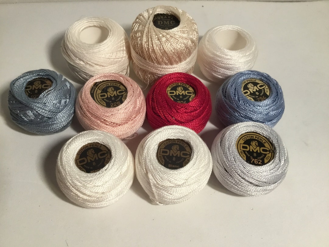 Vintage DMC 8 Pearle Cotton Thread - Etsy