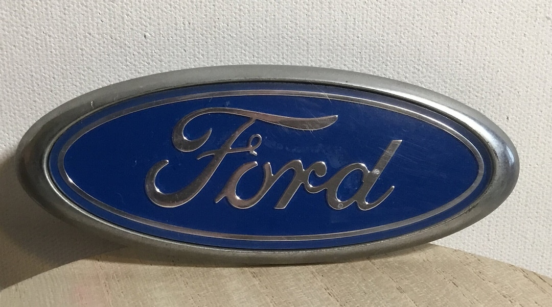 Vintage Ford Emblem/bade/logo. OEM Part 9843156 4 3/4 X 2 - Etsy