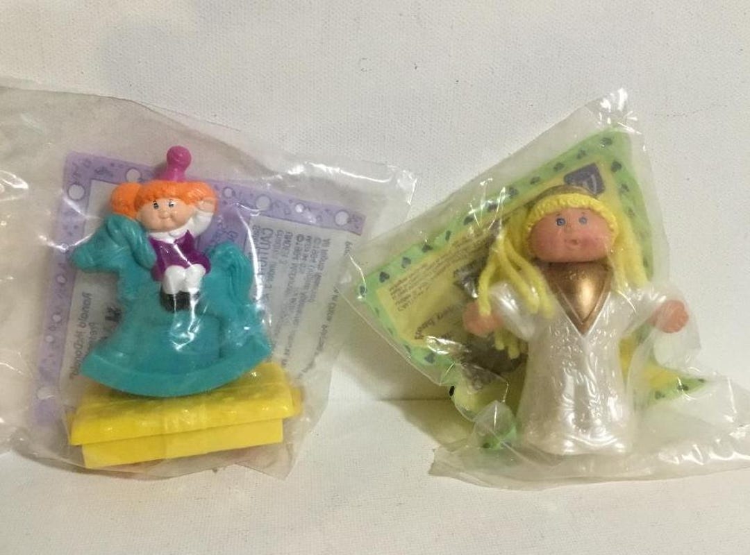 Vintage Cabbage Patch Kids Happy Meal Toys. Happy Birthday Cabbage Kids ...
