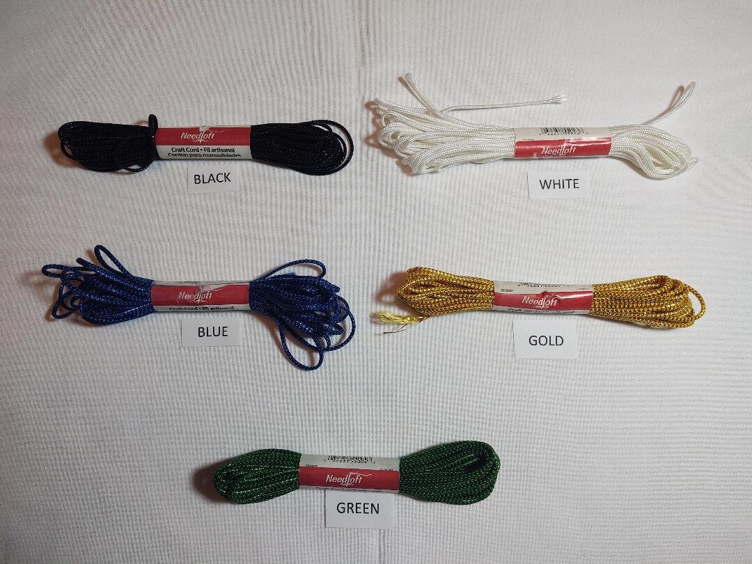 Vintage Rare Needloft Metallic Craft Cord for Plastic Canvas - Etsy Norway