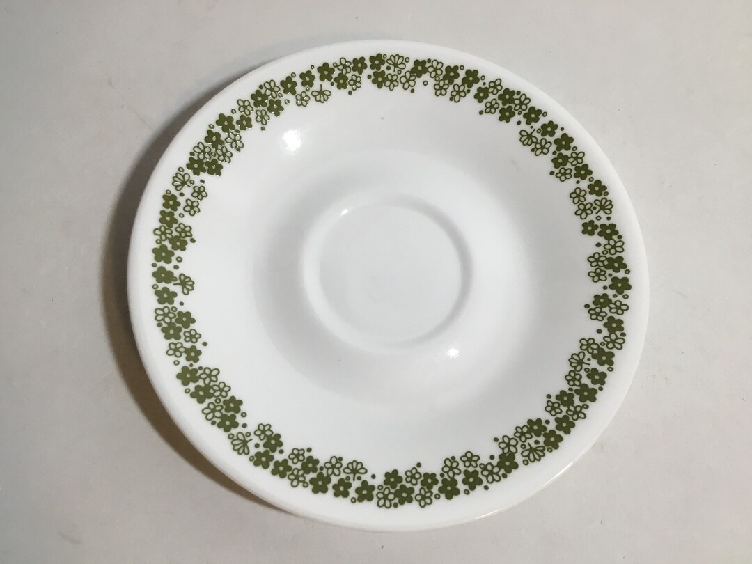 Vintage Corelle Crazy Daisy Spring Blossom Saucer Plates - Set of 4 - Etsy