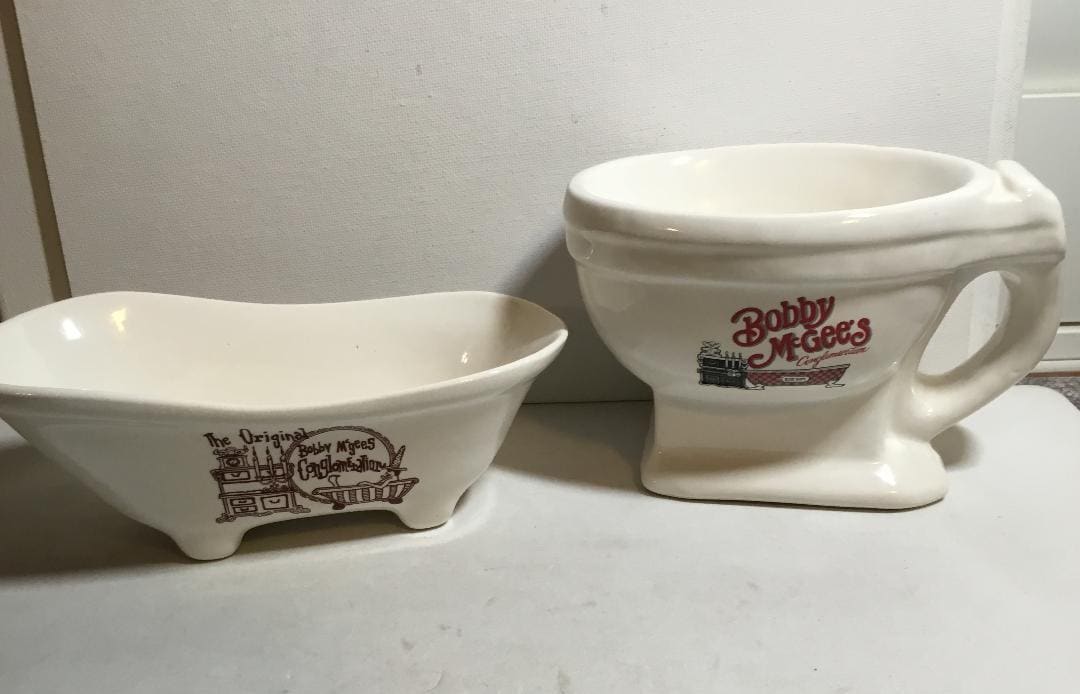 Vintage the Original Bobby Mcgee Conglomeration Toilet Bowl Mug & Bath ...