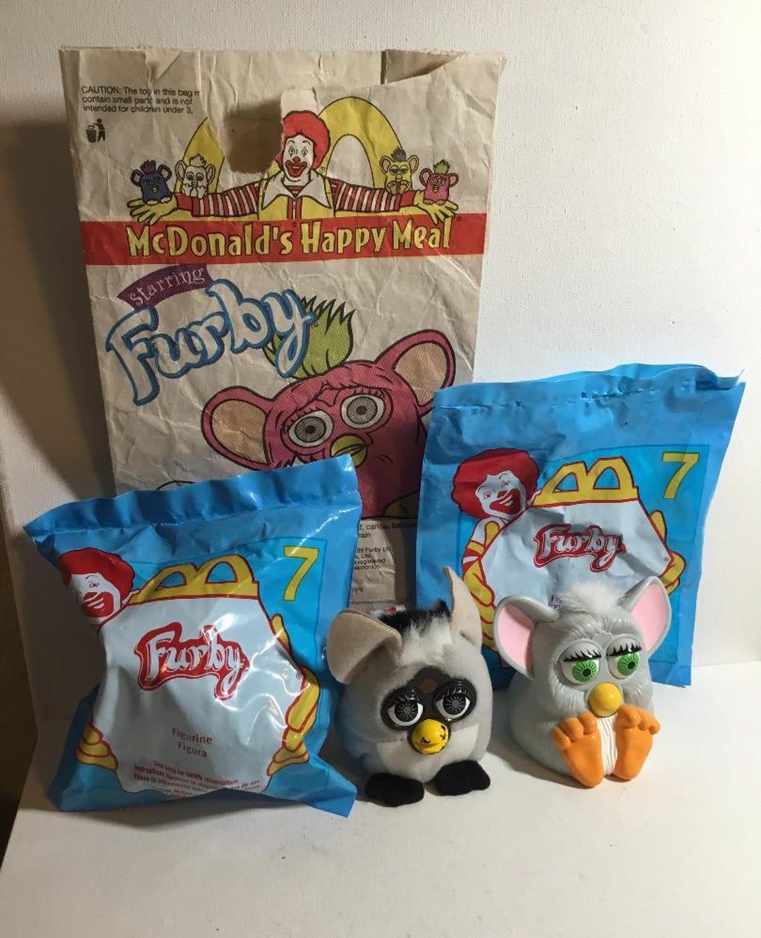 Vintage Furby Mcdonald's Happy Meal Toy. Furby NEW Sealed, Furby ...