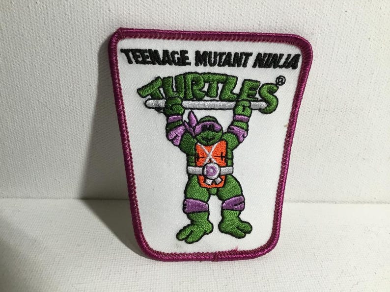 Vintage Teenage Mutant Ninja Turtle Patches. NEW "power Patch ...