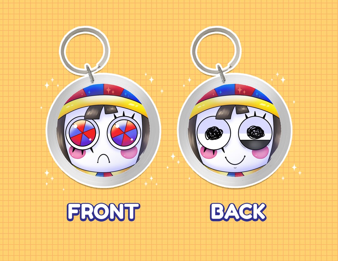 Pomni Double-sided Keychain | Keychains | the Amazing Digital Circus - Etsy