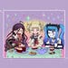 Anime Tea Party Art Print | Art Prints | A5 Print | Danganronpa | My ...