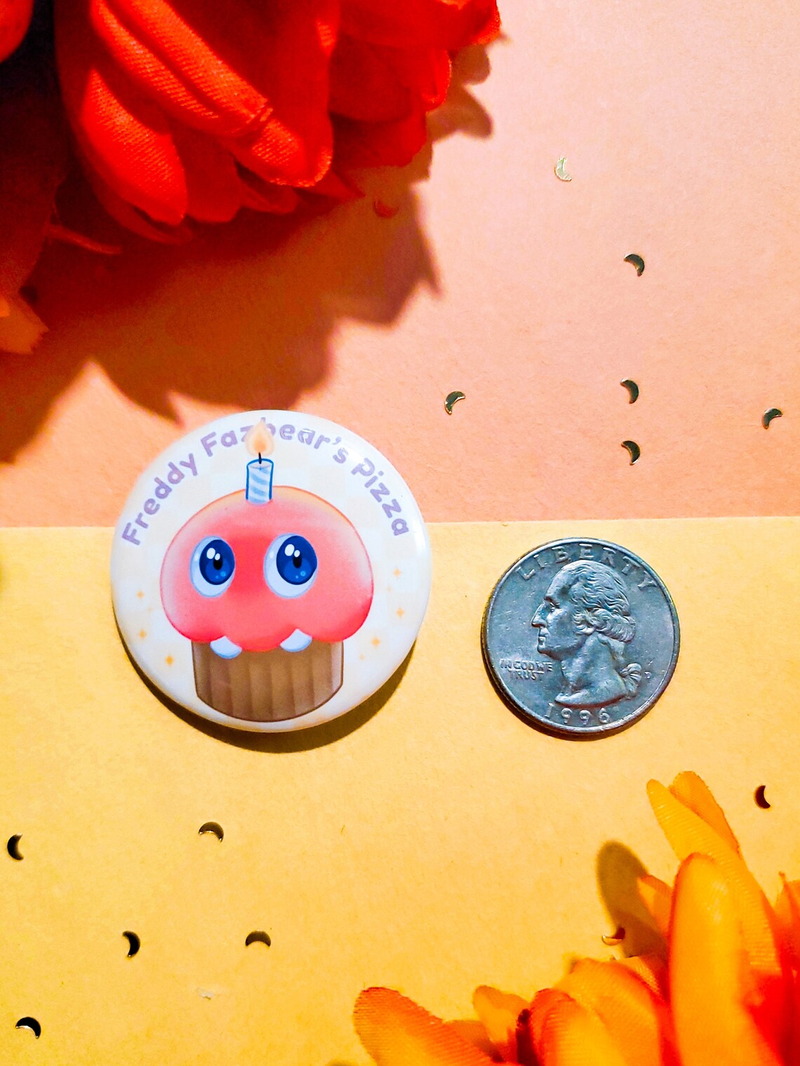 Five Nights at Freddy's Button Set | Pinback Buttons | FNAF | (6 Pcs ...