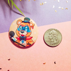 FNAF Security Breach Button Set | Pinback Buttons | Five Nights at ...