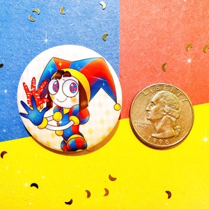 Digital Circus Button Set | Pinback Buttons | the Amazing Digital ...